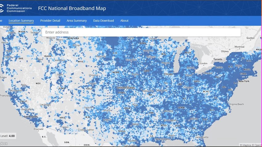The FCC's New Broadband Map is out - here's how to use it - CCMI